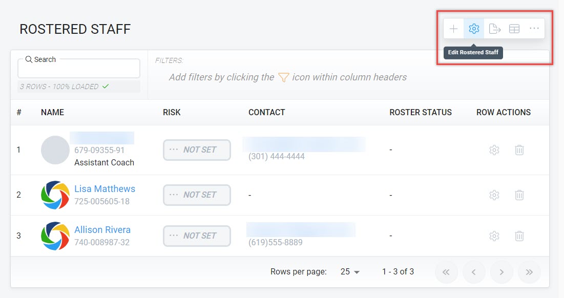 Team Staff Guide for Roster Management