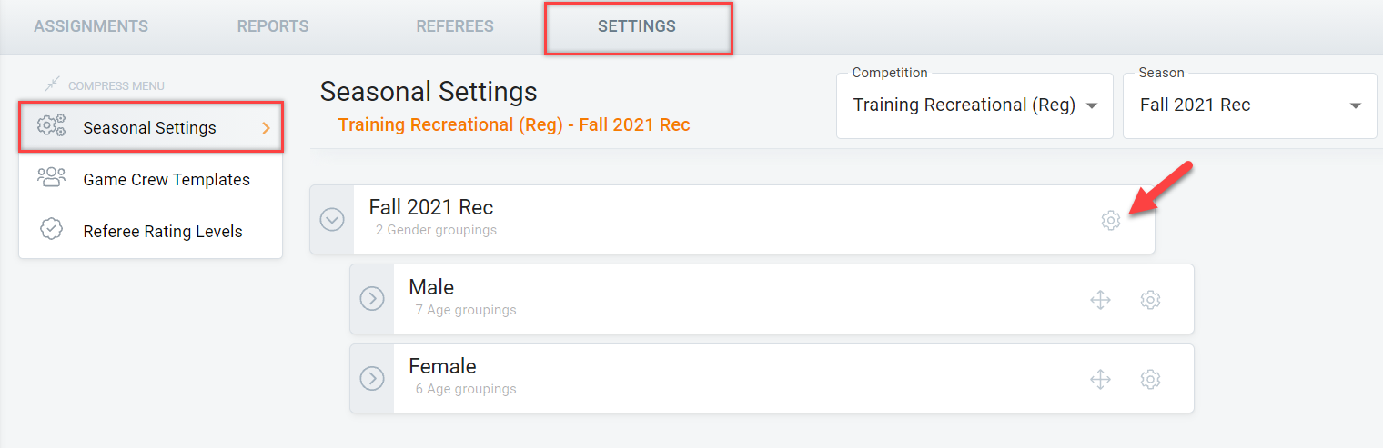 How to set up Game Crew Templates